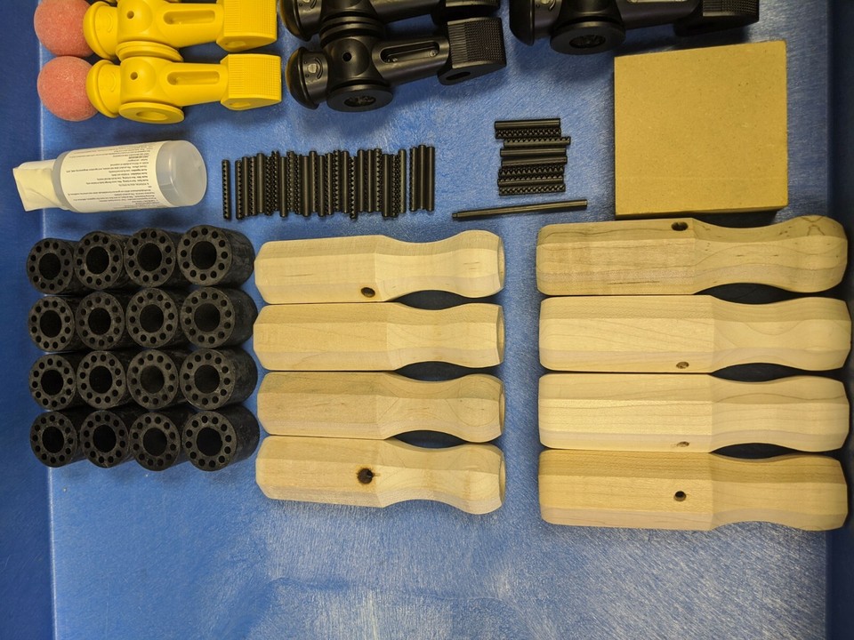 Tornado Foosball Ultimate Rebuild Kit !! - Men, balls, handles, tools ...