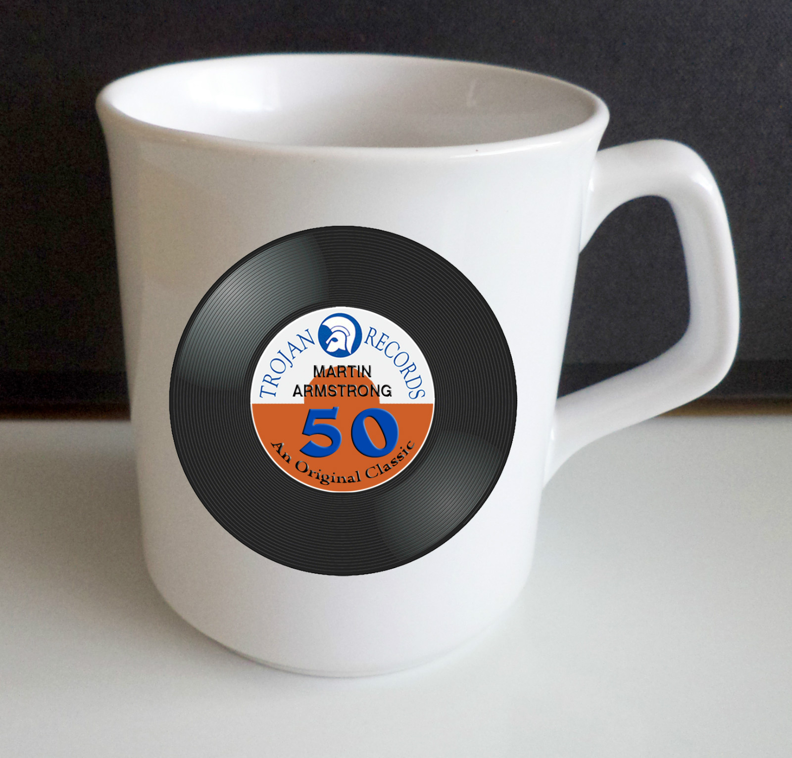 Personalised Ska Reggae Mug, Ska Reggae Birthday Mug, Trojan Reggae ...