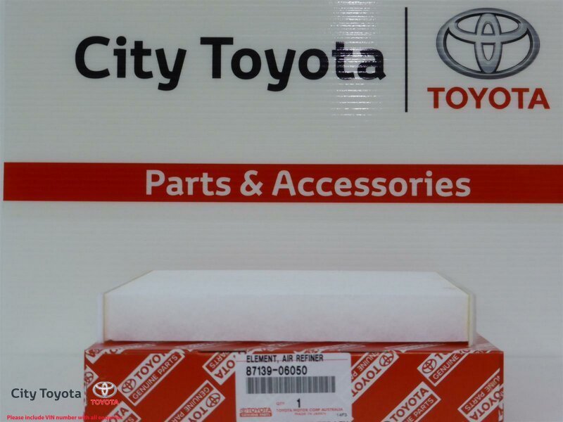 Genuine Toyota Air Con Filter Suit Camry Aurion Hybrid 40 Series ...