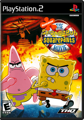 Spongebob Squarepants Movie REPRODUCTION Replacement Case - Sony PS2 ...