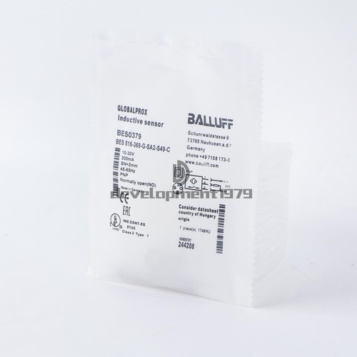 1PCS New BALLUFF BES0379 BES 516-369-G-SA2-S49-C Proximity switch ...