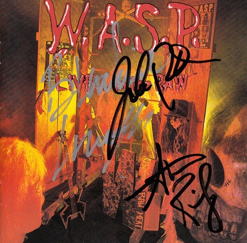 W.A.S.P. Live in the Raw BLACKIE LAWLESS Johnny Rod Steve Riley ...