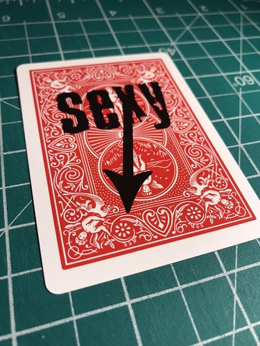 Magic Trick - Bicycle Ultra Gaff Card - ULTRA RARE - Sexy Card -Video ...