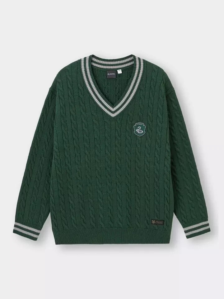 Harry Potter x GU collaboration V Neck Sweater 4 Colors NEW Japan 2024 ...