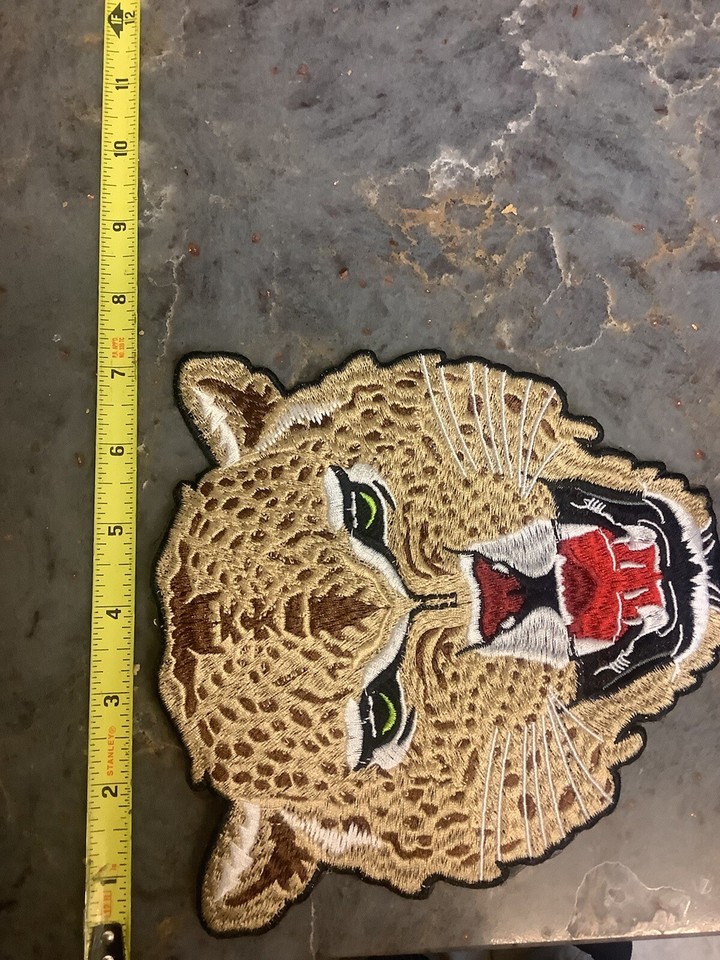 Tiger Head Patch Large gucci style IRON ON | eBay