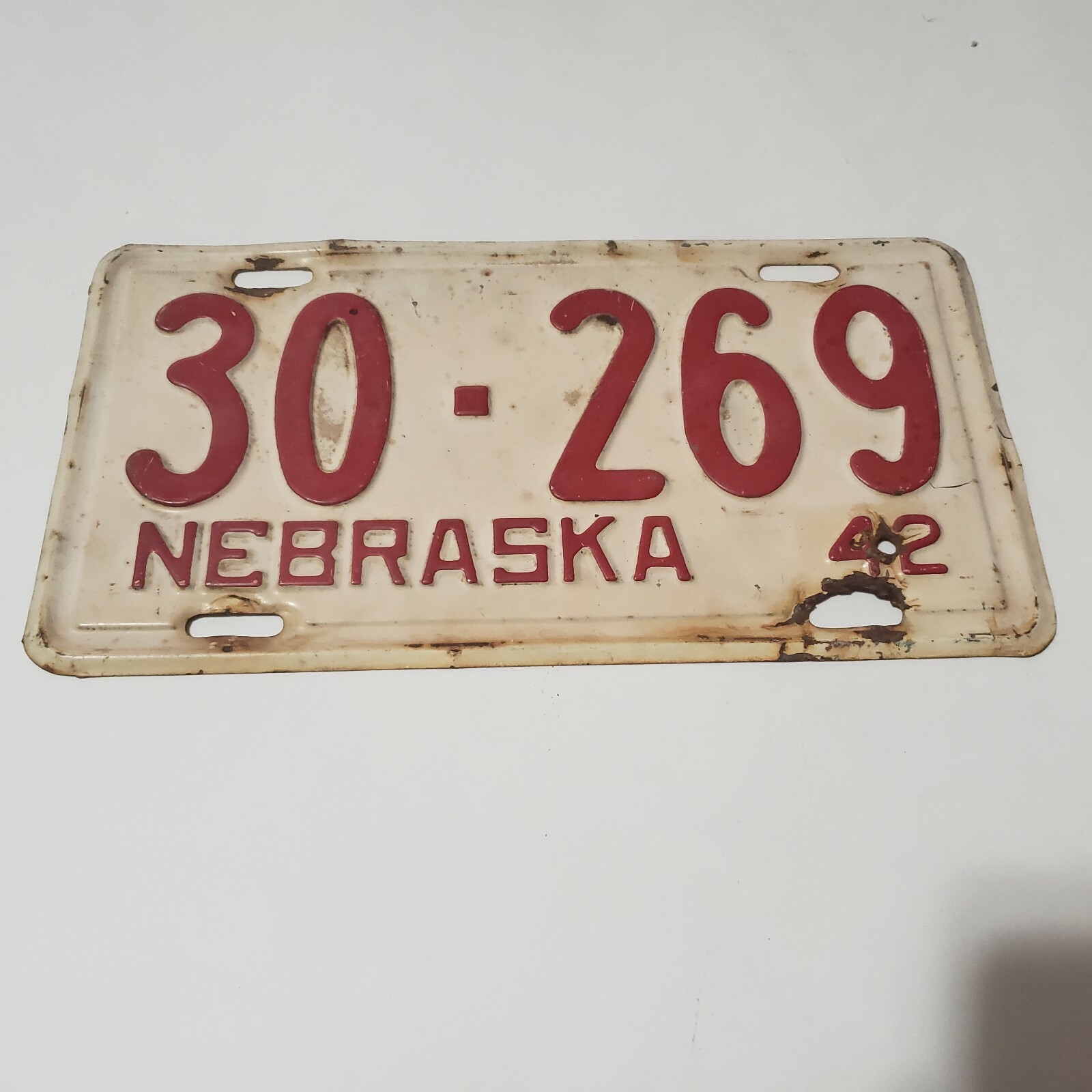 1942 1945 1948 1949 Nebraska License Plates -Select from Dropbox | eBay