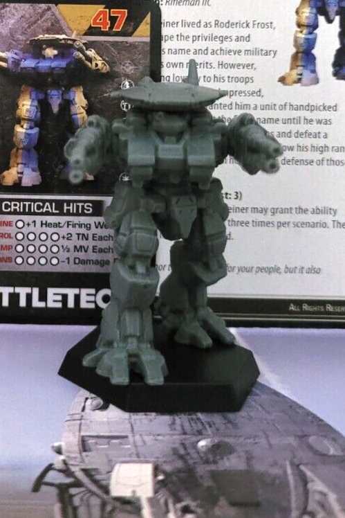Battletech Rifleman IIC Mech Clan Direct Fire Star Miniature | eBay