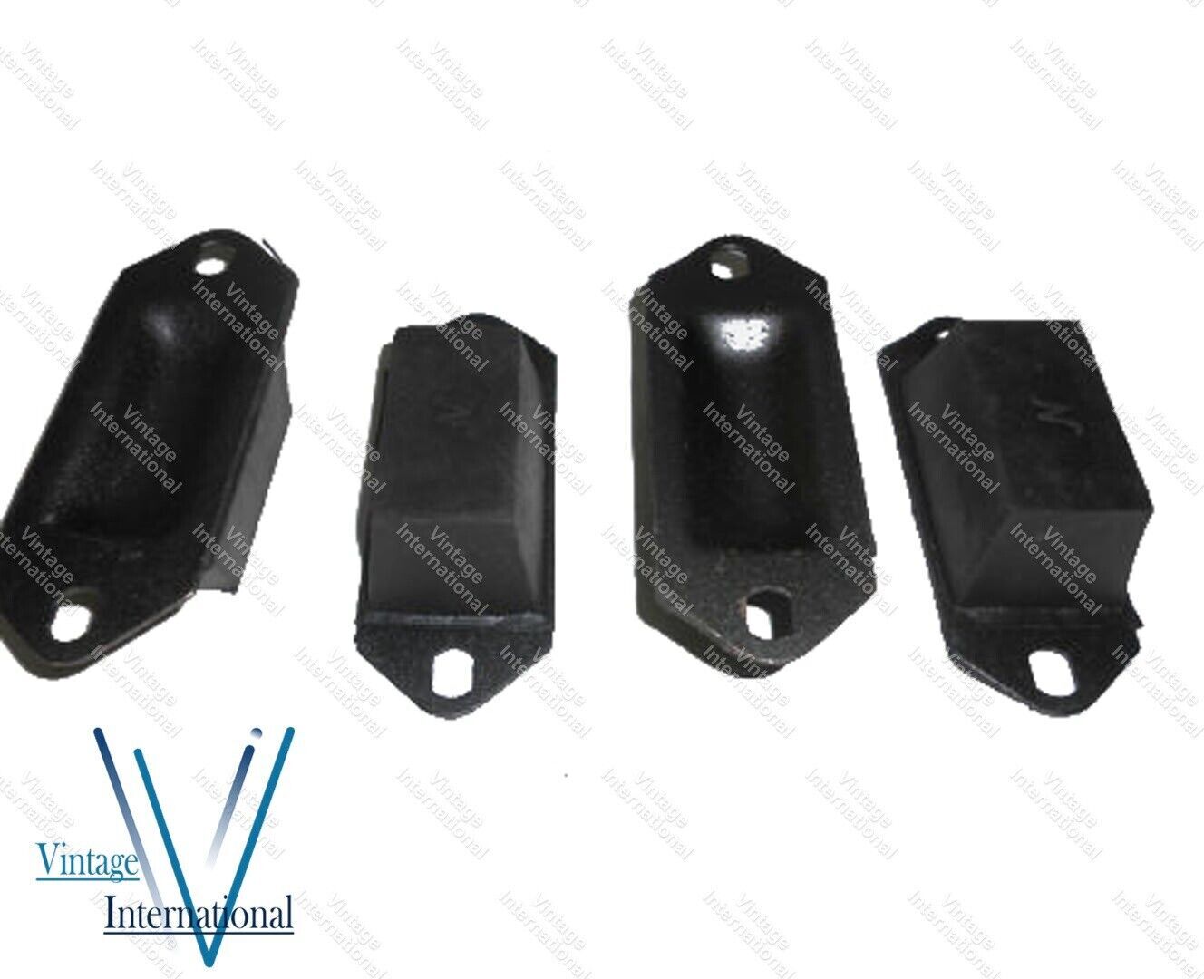 Axle Bump Stop Rubber Kit Fits For Jeeps Mahindra CJ3B CJ4 CJ340DP ...