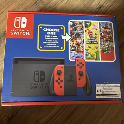 Nintendo Switch HAC-001(-01) Mario Choose One Bundle 32GB Console ...