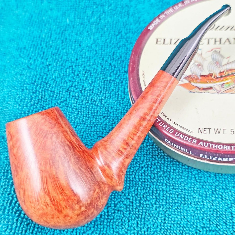 UNSMOKED? FRED BRANDT 360 FLAME GRAIN 3/4 BENT EGG FREEHAND Danish ...