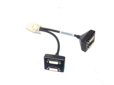 Dell NVIDIA Amphenol QUAD DVI Splitter Cable (4 DVI ports) AMA01 F908M ...