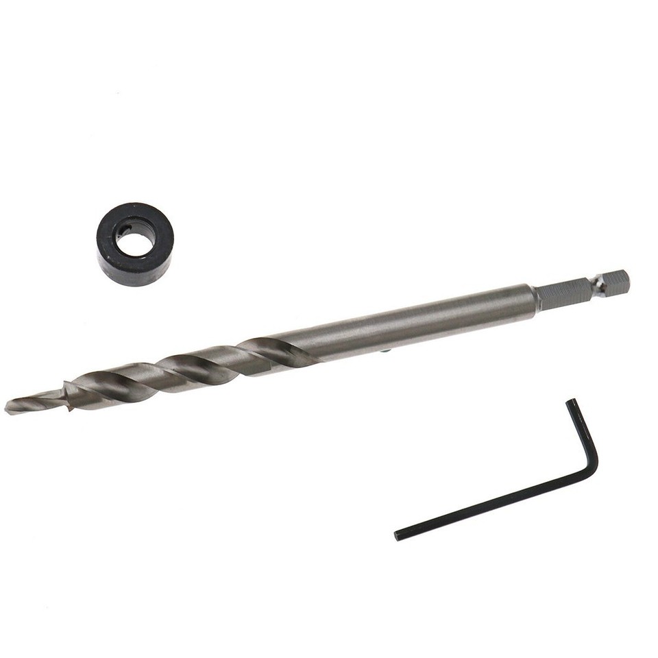 Turn Step Drill Bit for Pocket Hole Drill Jig Guide Compatible and ...