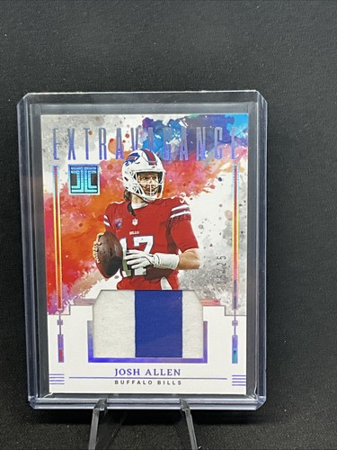 JOSH ALLEN 2025 Panini Impeccable Extravagance PATCH Bills 05/25 | eBay