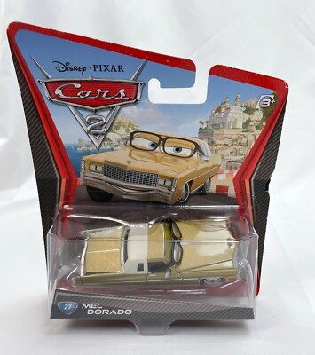 NIP Disney Pixar Cars 2 Mel Dorado #27 Mattel | eBay
