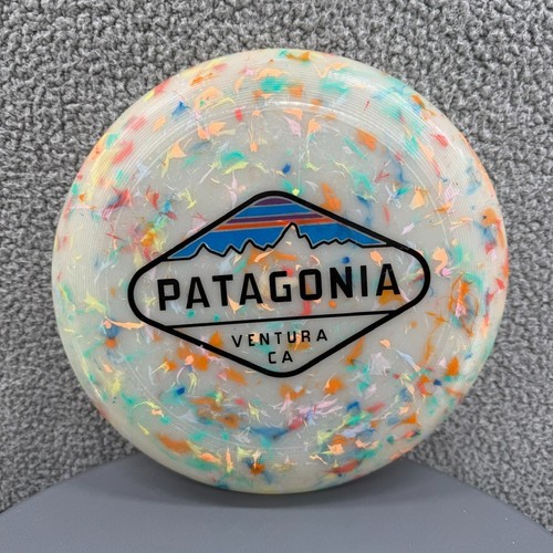 Patagonia Ventura CA Frisbee Wham-O Mfg 1980 Disc Rainbow Confetti ...