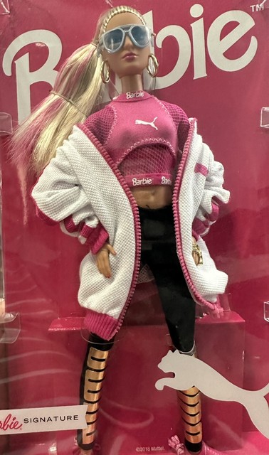 Mattel Puma Pink Barbie Doll - DWF59 for sale online | eBay