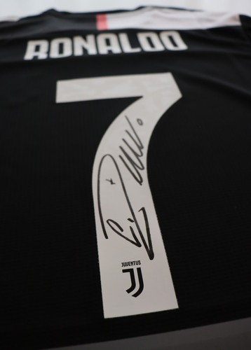 Christiano Ronaldo Signed Juventus 2019-2020 Home Shirt COA Authentic ...