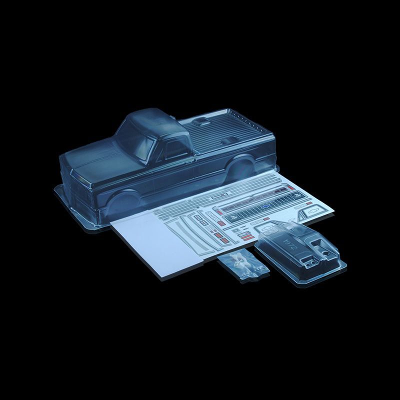 1/10 Lexan Clear RC Car Body Shell for 1972 CHEVY C10 CHEYENNE WT 190mm ...