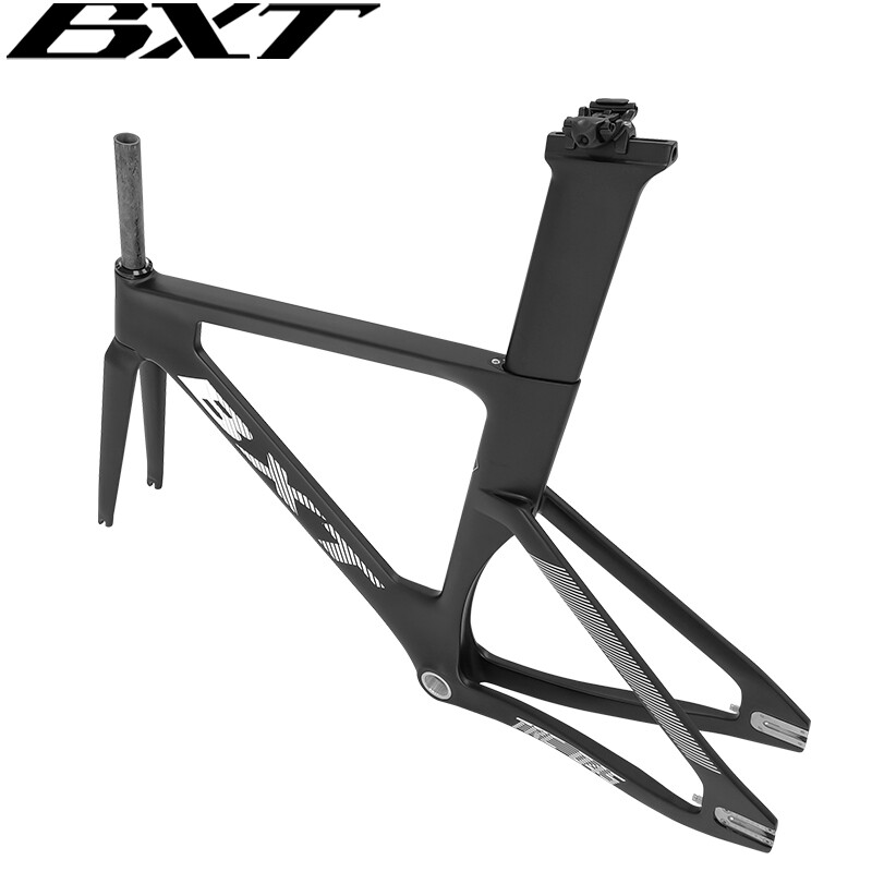Carbon Track Frame 700C With Fork Seatpost Fixed Gear Carbon Track Bike ...