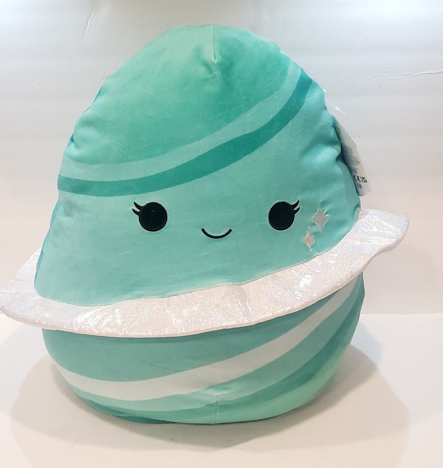 Original Squishmallow Hugo The Teal Blue Planet Space Squad Plush ...