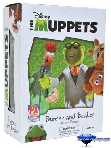 Diamond Select Toys The Muppets Bunsen & Beaker Lab Accident SDCC ...
