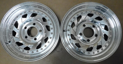 Centerline 075402547 Warrior Wheels 15"x 4", 5 On 4 3/4", 2 1/2" Back ...