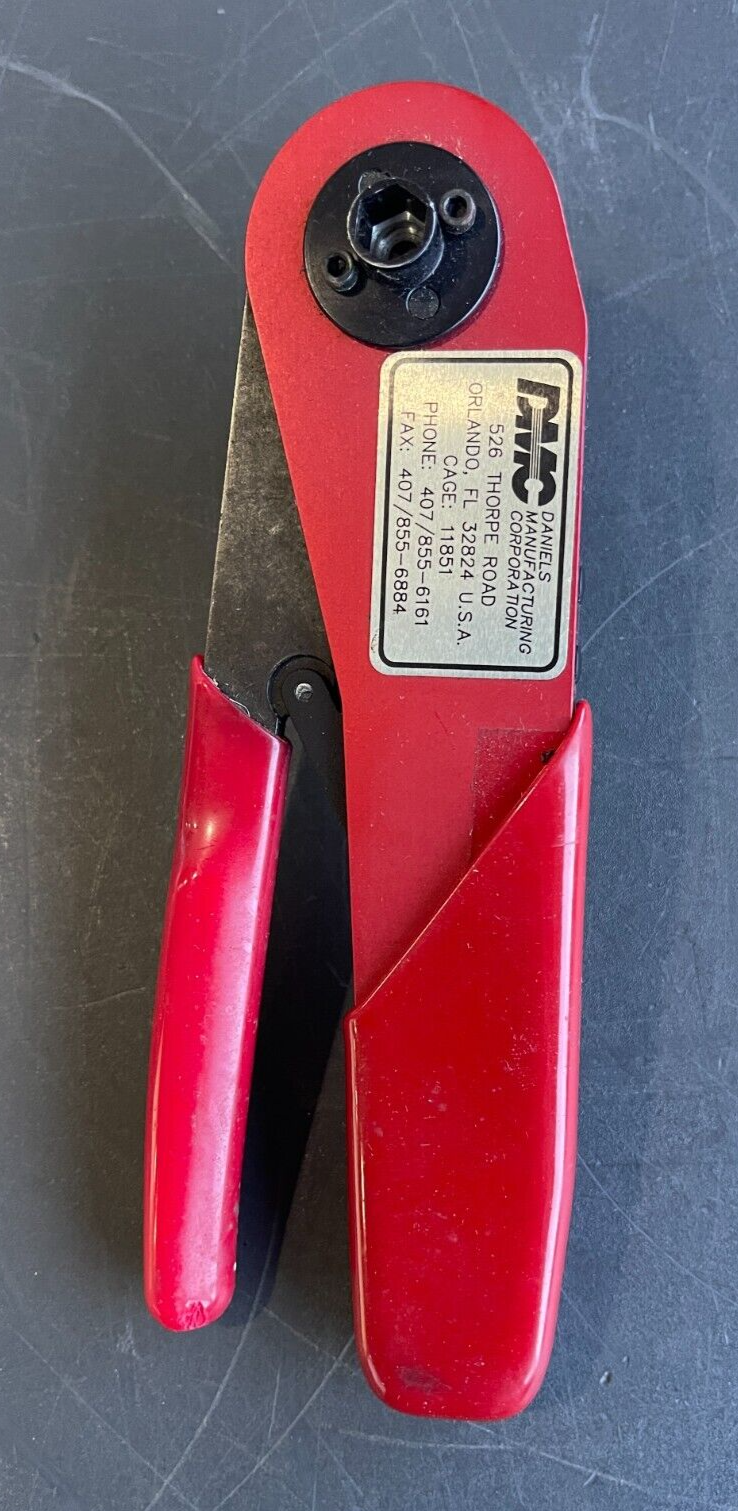 DMC Daniels Manufacturing MH800 Ratchet Hand Crimp Tool for sale online ...