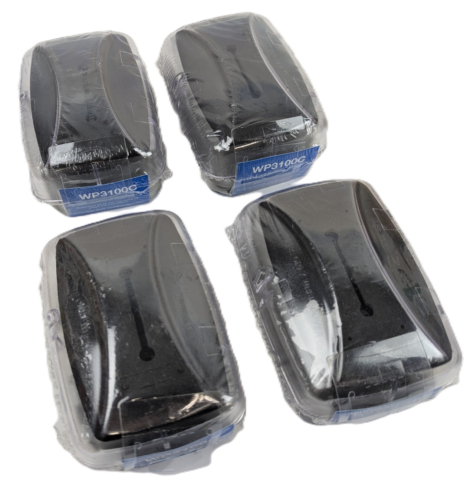 4 Intermatic WP3100C Outlet Box Weatherproof Plastic 1Gang Secure ...