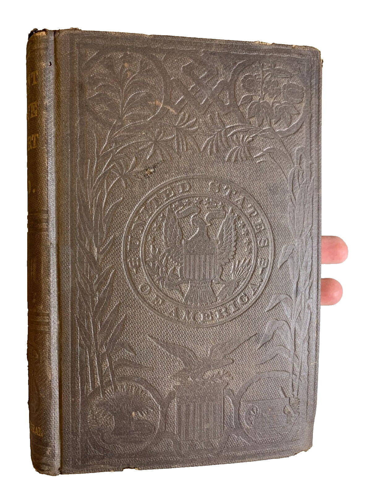 Antique 1860 US Patent Office Report Agricultural Agriculture Book ...