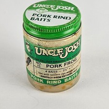 Uncle Josh Classic Frog Pork Rind Fishing Bait for sale online | eBay