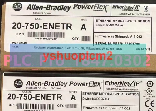 1PC New 20-750-ENETR SER A PowerFlex 750 ENet/IP Module Fast ship | eBay