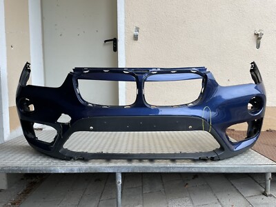 Original BMW X1 F48 Stoßstange vorne 51117453566 Mediterranblau ...