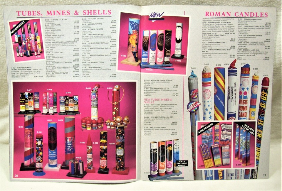 Vintage ☆ 1990 ☆ Phantom ☆ Fireworks ☆ Collector's Edition ☆ Catalog ...