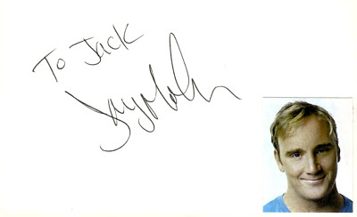 Jay Mohr Signed Auto 3x5 Index Card SNL | eBay