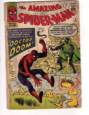 THE AMAZING SPIDER-MAN #5 OCT *KEY* MARVEL COMICS 1963 | eBay