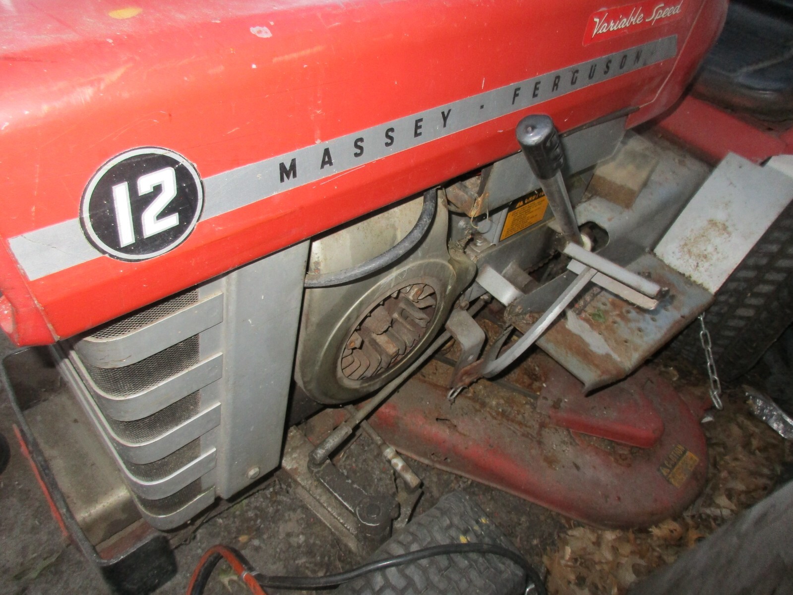 Massey Ferguson MF12, Lawn tractor ....... MOWER DECK, OR PARTS | eBay
