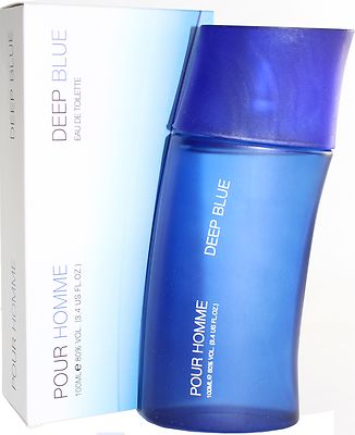 DEEP BLUE POUR HOMME 3.4 OZ EDT SPRAY BY DEEP BLUE & NEW IN A BOX | eBay