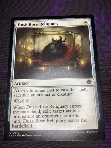 MTG * Dusk Rose Reliquary L.C. of Ixalan * 1X * NM | eBay