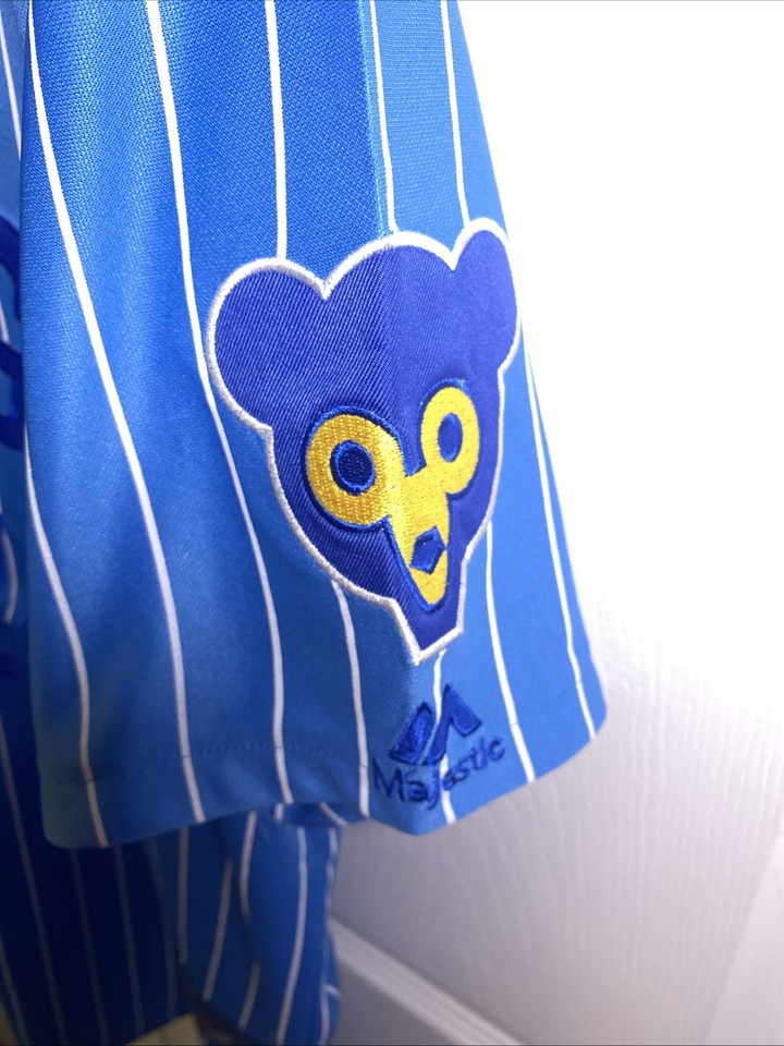 Chicago Cubs Cooperstown Collection Throwback Jersey, Size L | eBay