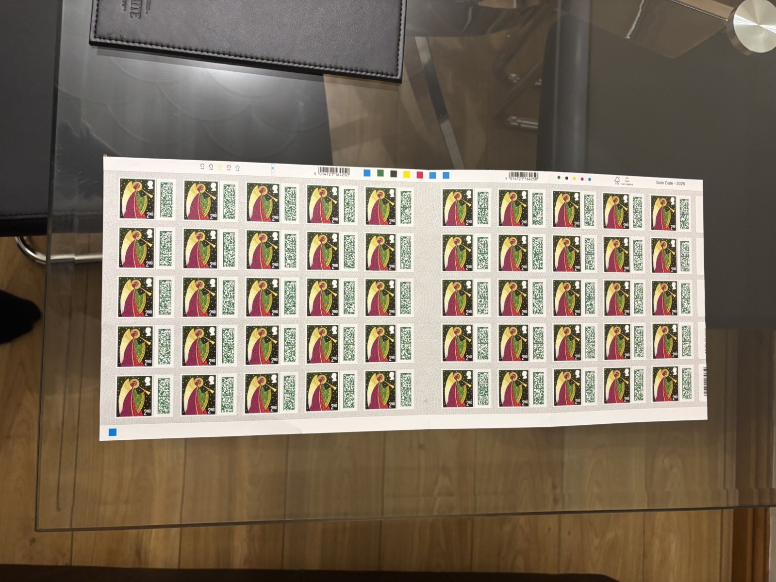 Royal Mail Barcoded Postage Stamps 50x 2nd Class, Genuine 2025 ...