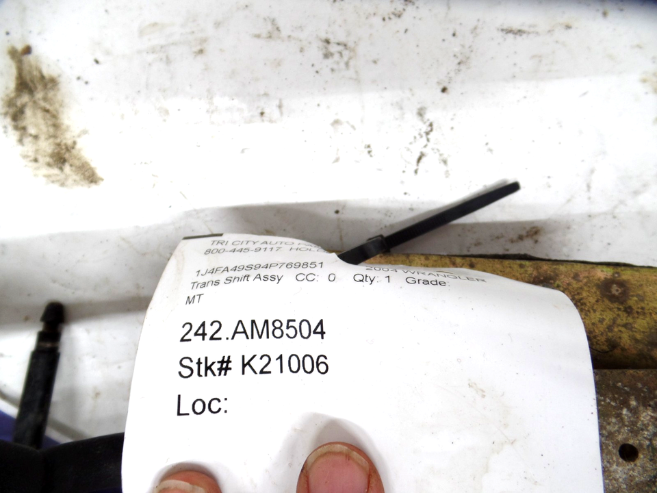 Jeep TJ Wrangler NP231J Transfer Case Shifter Lever and Linkage 2003 ...