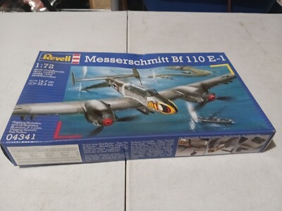 Lot 303 Sealed Revell 04341 Messerschmitt Bf 110 E-1 1:72 Plane Model ...