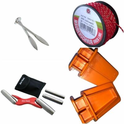 4pc Builders Set :Footprint Line Pins, SCHWAN Brick Line, Jointer ...