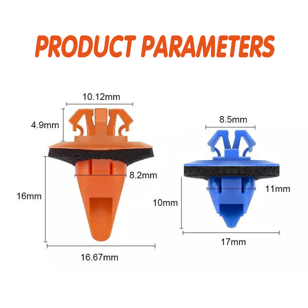 100x Fender Flare Retainer Clips For 05-16 Toyota Tacoma 75397-35010 ...