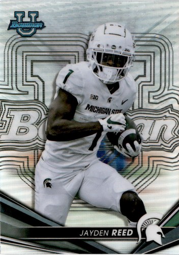 2022-23 Bowman's Best University #70 Jayden Reed Refractor | eBay