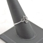 Sterling Silver Triple Flower Ring - Free Gift Packaging | eBay