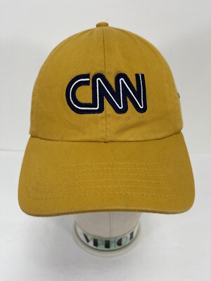 CNN Yellow Cap Hat RARE | eBay