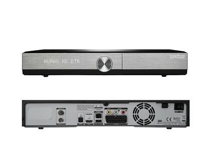 Humax DTR-T1000 500GB PVR Receiver Twin Tuner Freeview HD Recorder 1y ...