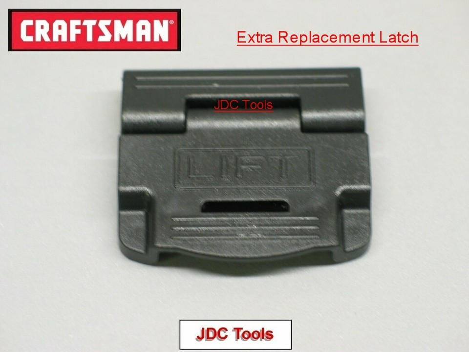 Craftsman Tool Case Replacement Red Clip Latch Fastener 1 - 3/4" Wide ...
