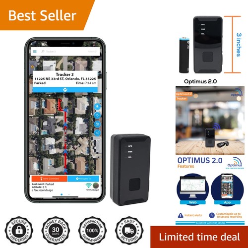 Customizable Position Updates GPS Tracker - Perfect for Asset & Vehicle ...